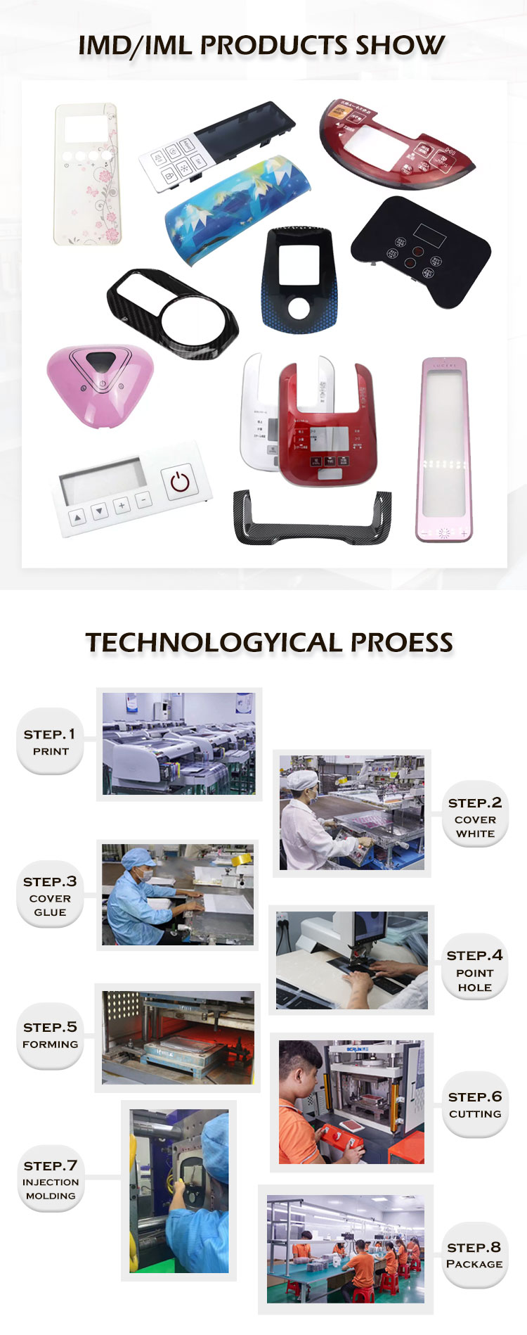 IML Process Mold Injection Molding IMD Hot Compress Eye Massager ...